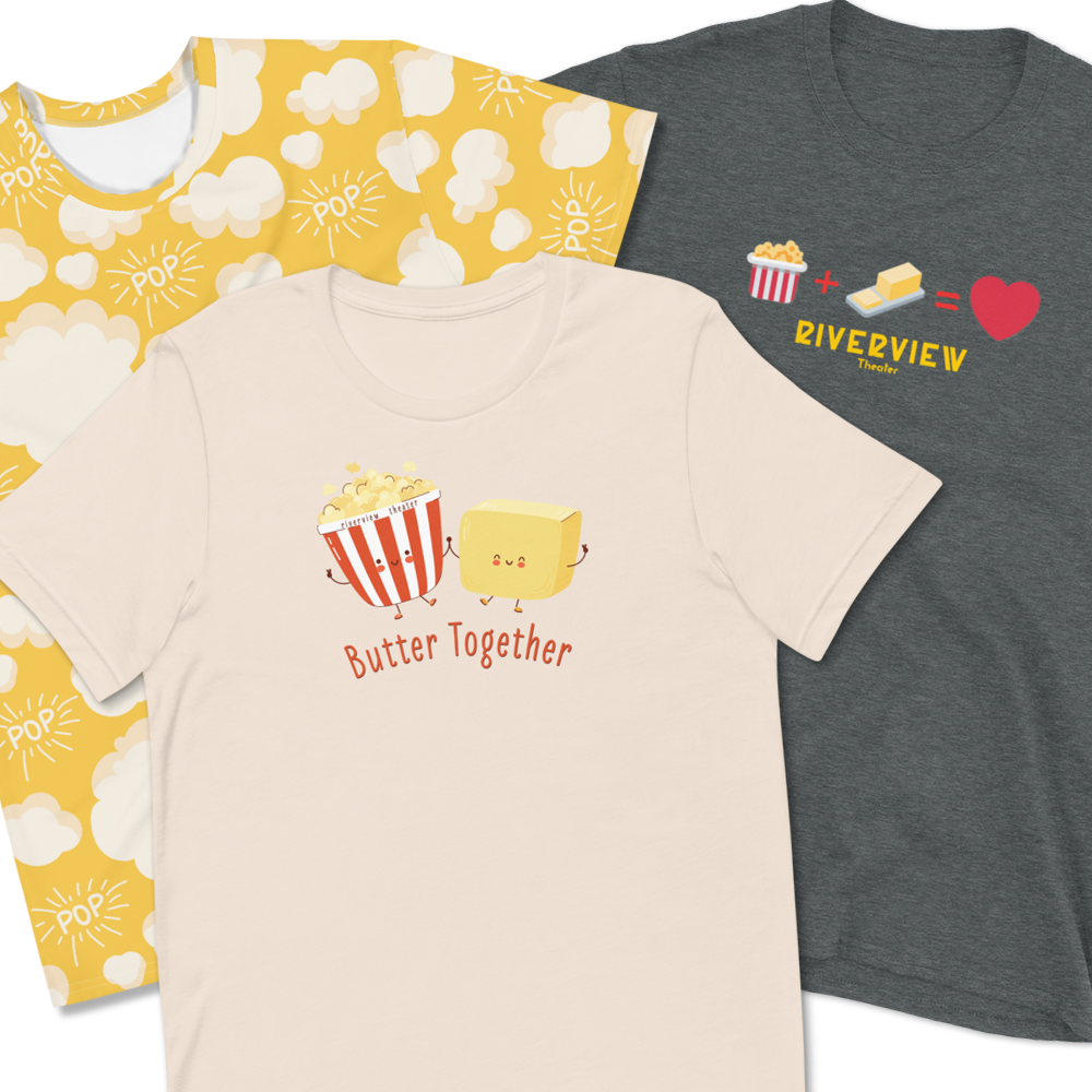 Novelty Shirts, Masks and More! – Riverview Theater